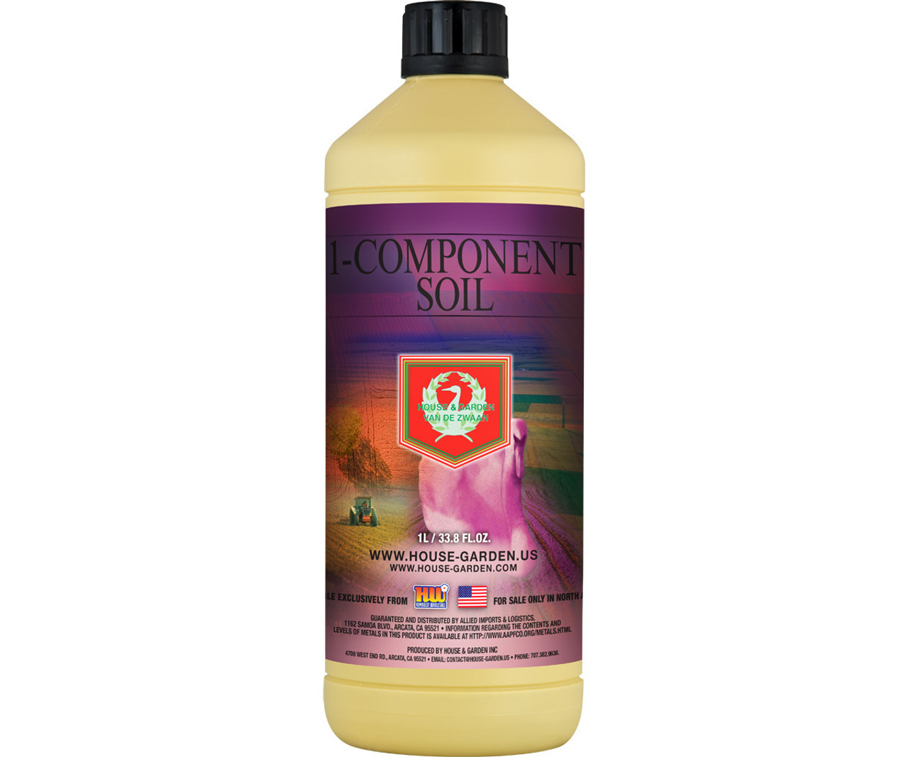 House & Garden 1-Component Soil Nutrient, 1 Liter